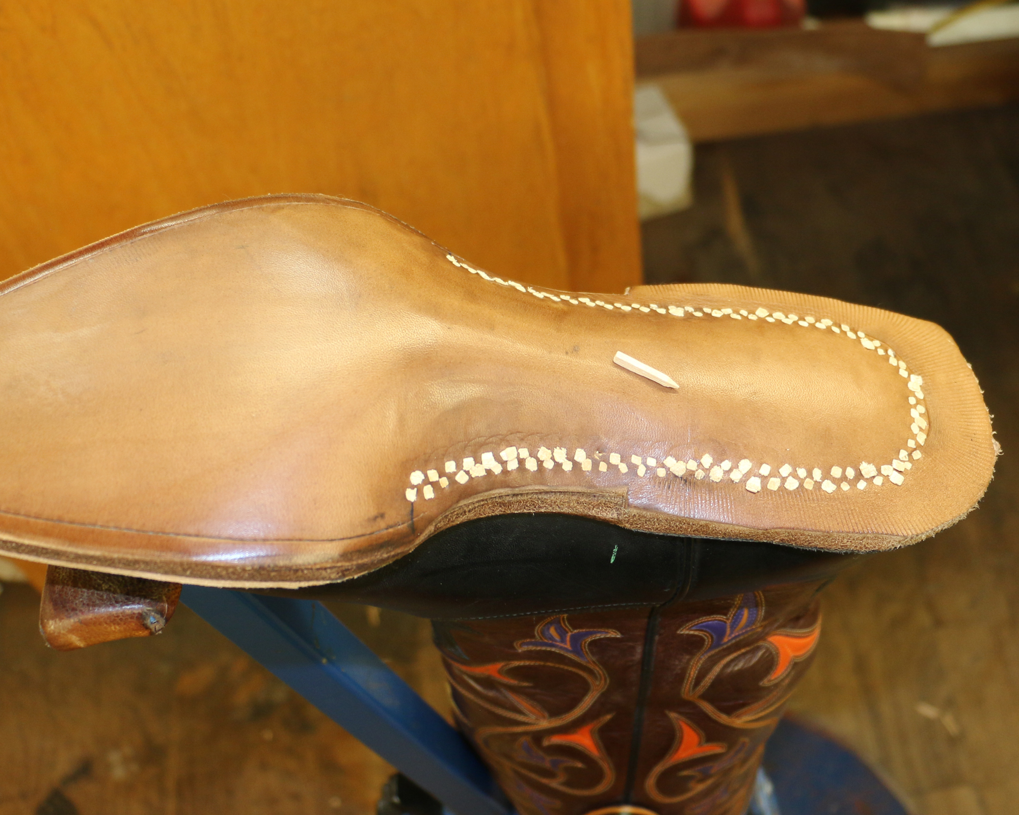 Peg and awl | Lisa Sorrell, cowboy boot maker