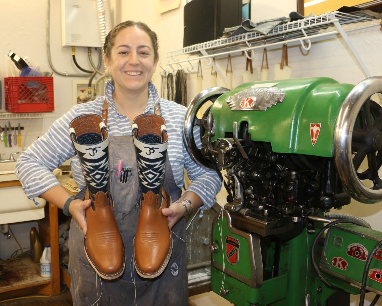 Lisa Sorrell, cowboy boot maker | A blog about life as a bespoke boot ...